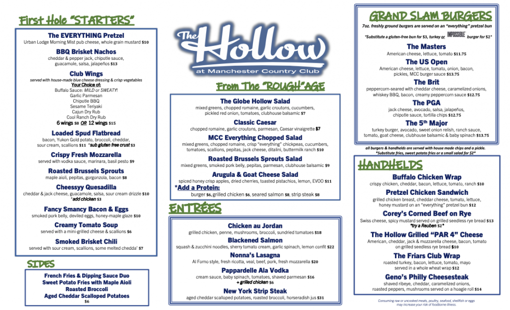 The Hollow at MCC – Manchester Country Club