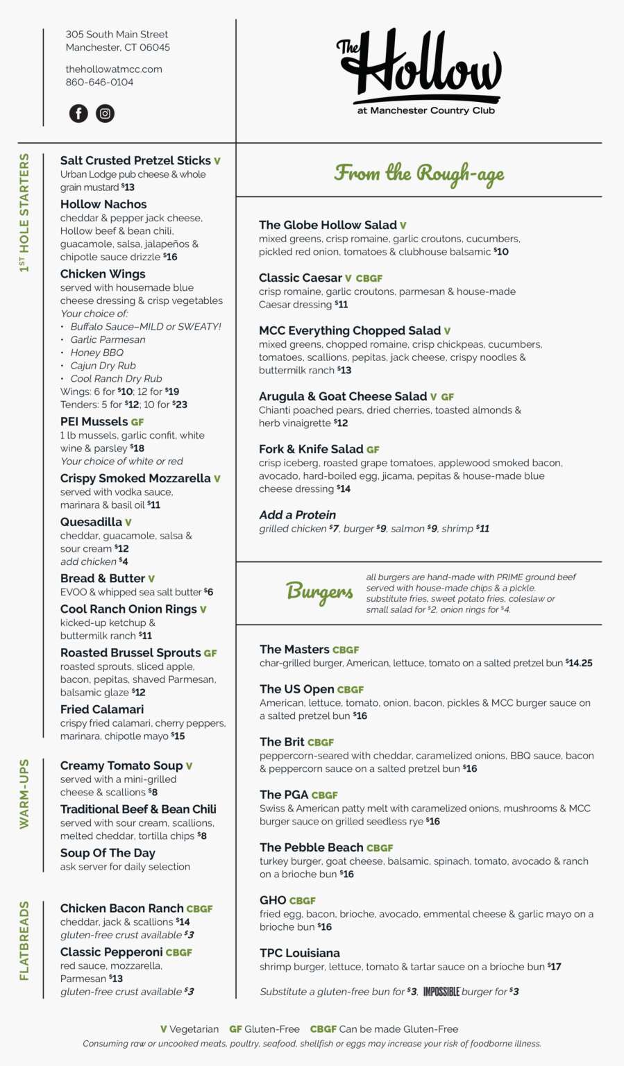 The Hollow at MCC – Manchester Country Club