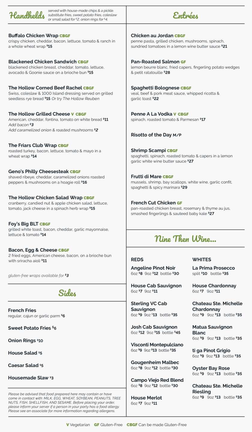 The Hollow at MCC – Manchester Country Club