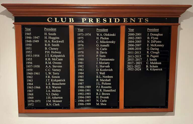 Club Presidents – Manchester Country Club